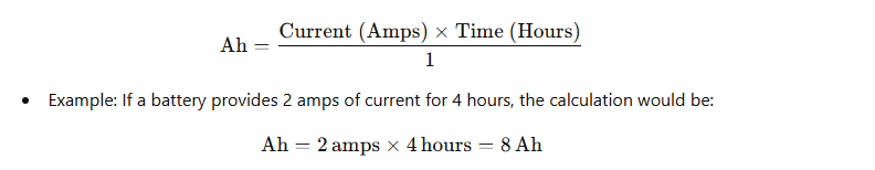 What Is The Meaning Of Ah In Battery? - Battery Skills