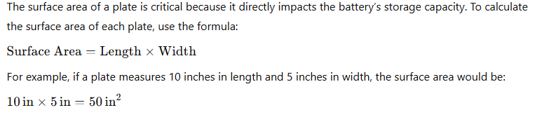How to Calculate Battery Plates: A Step-by-Step Guide - Battery Skills