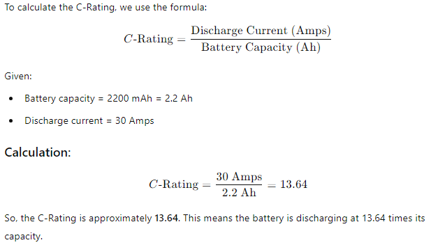 Battery C Rating Chart - Battery Skills