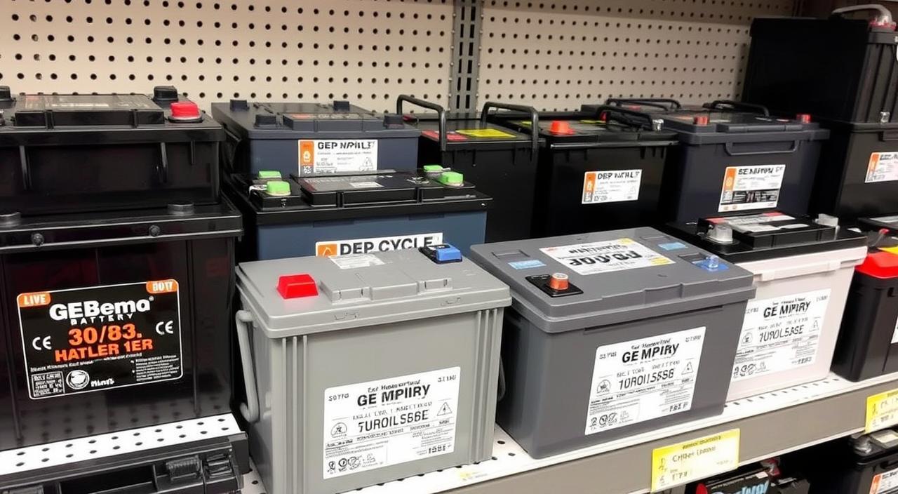 Which Deep Cycle Batteries Are Available at Walmart?